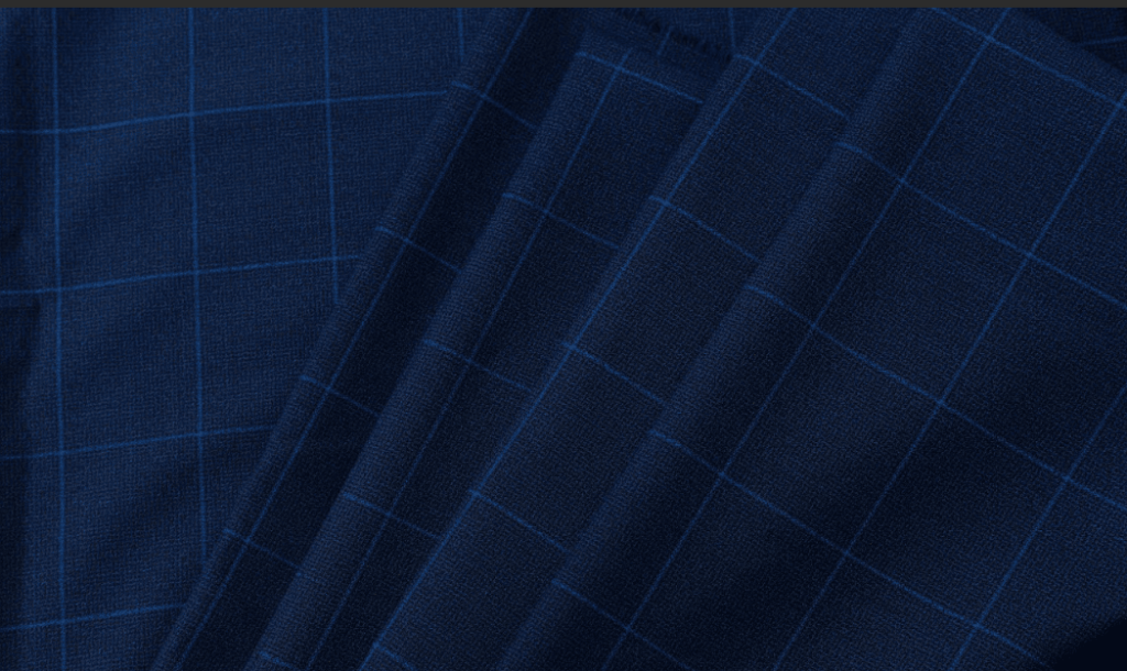 Navy Blue And Biro Blue Thick Line Luxury Wool – Ehigroup